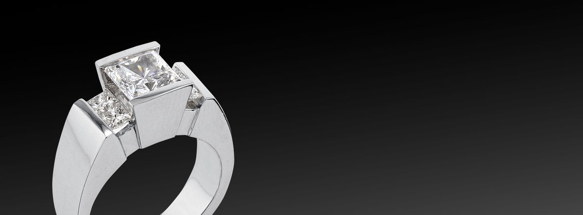 Shop Three-Stone Engagement Rings | John Atencio