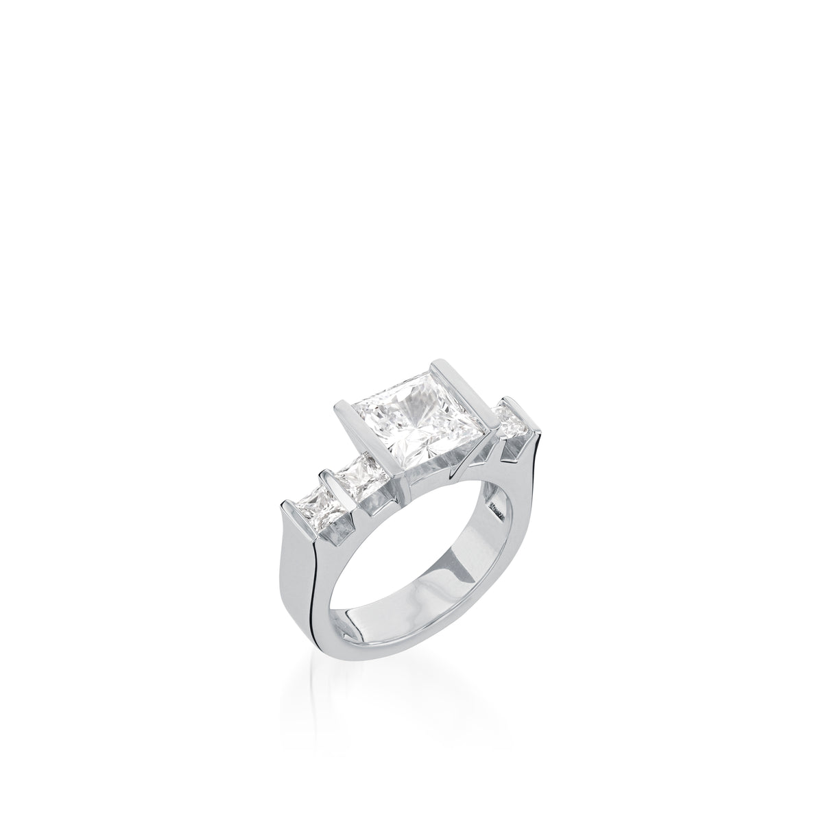 Avanti White Gold Engagement Ring – John Atencio