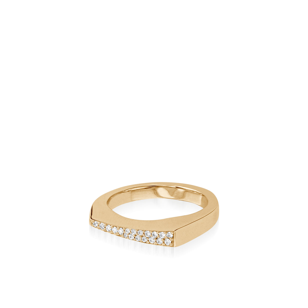 Polar Pave Diamond Ring – John Atencio