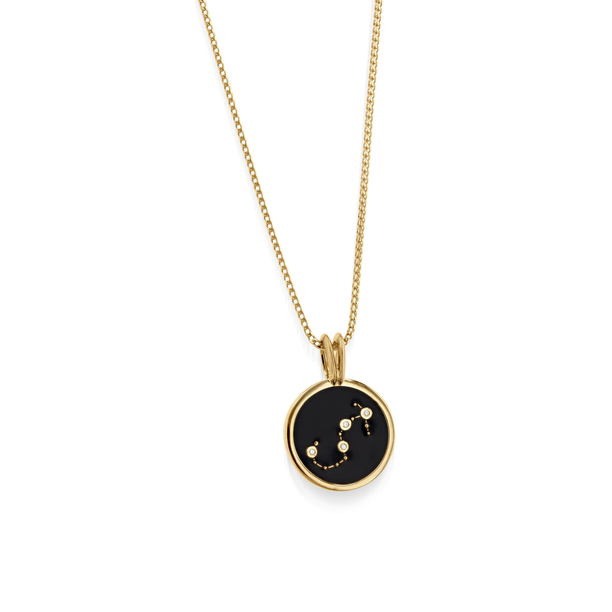 Scorpio Zodiac Medallion Pendant – John Atencio