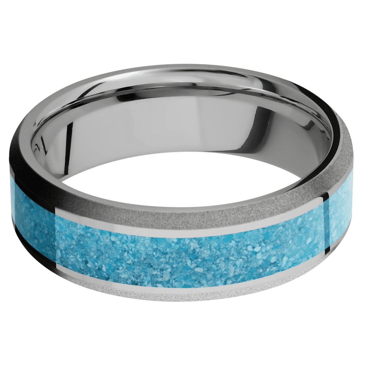 Titanium + Polish , Sand Finish – John Atencio