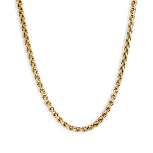 Wheat Chain Necklace - 4mm – John Atencio